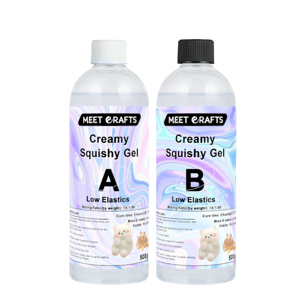 Soft Silicone Squishy Rubber Gel for DIY Squishy Toys – MEET CRAFTS